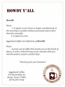 Products – Aggieland Coffee